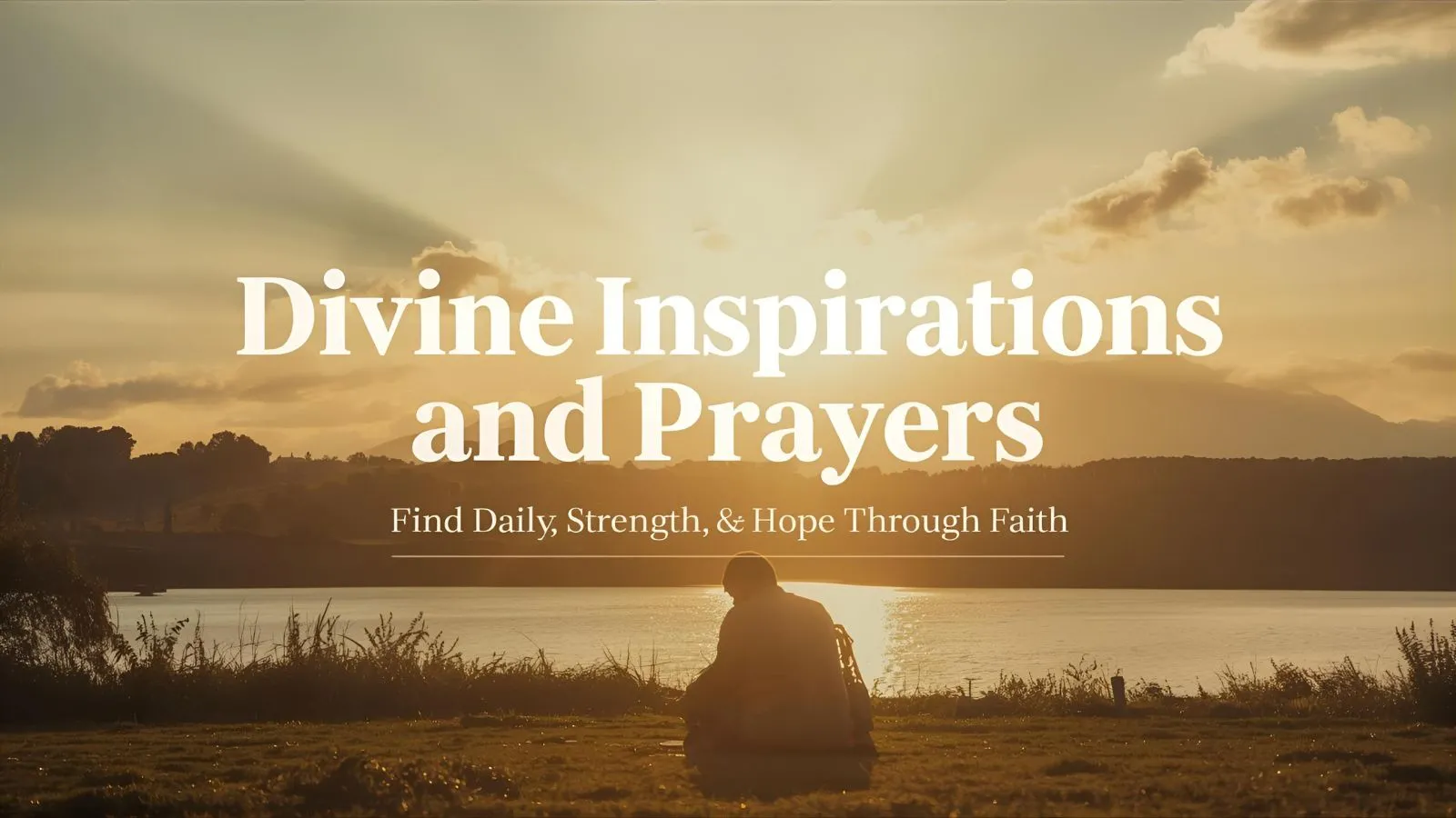 Powerful Divine Inspirations and Prayers for Peace, Strength, and Hope