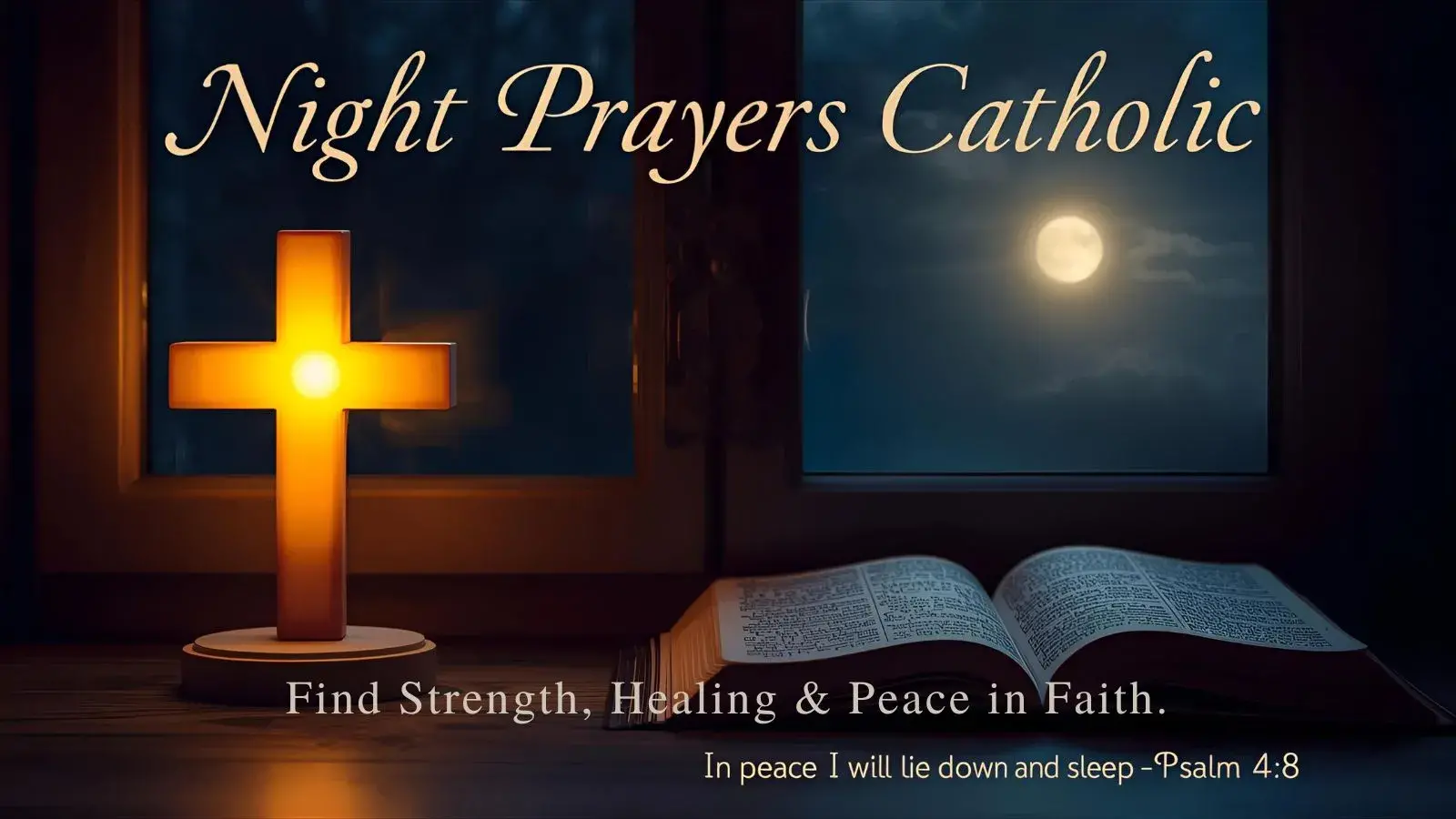 101+Short Night Prayers Catholic — End Your Day in Faith 2026