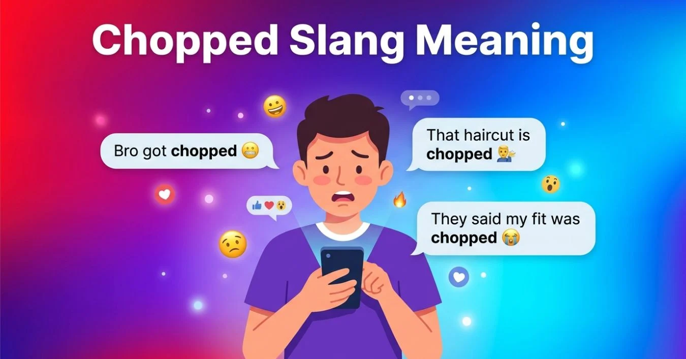 Chopped Slang: Meaning Origins, Examples and Usage